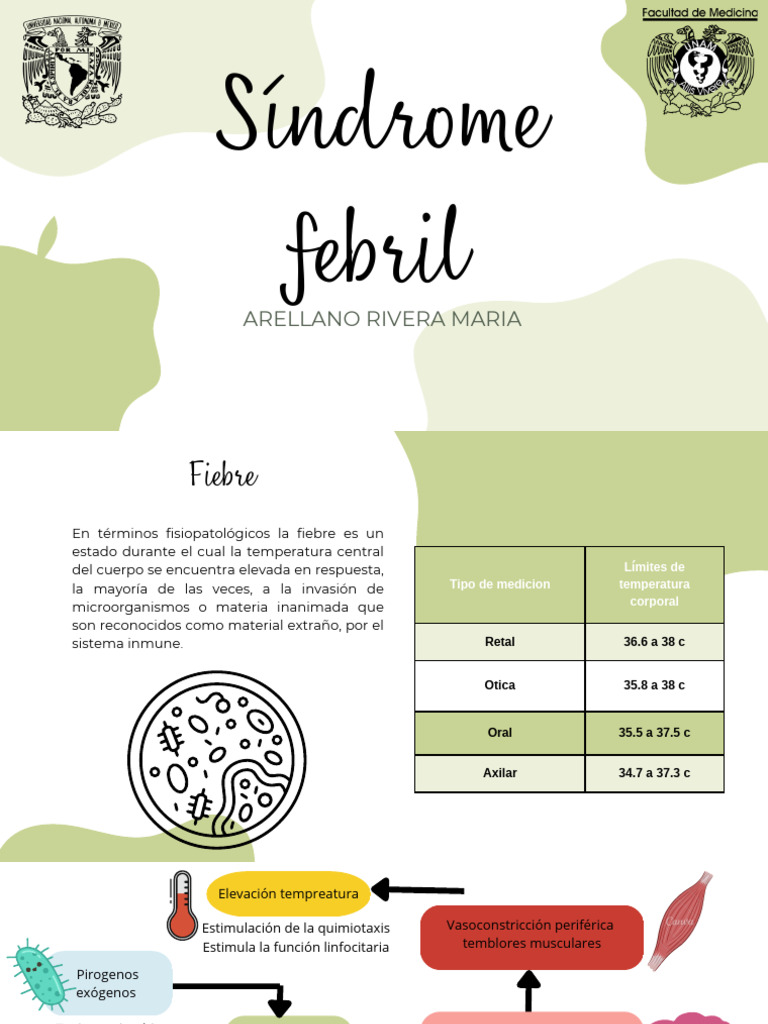 Síndrome Febril | PDF | Fiebre | Medicina CLINICA