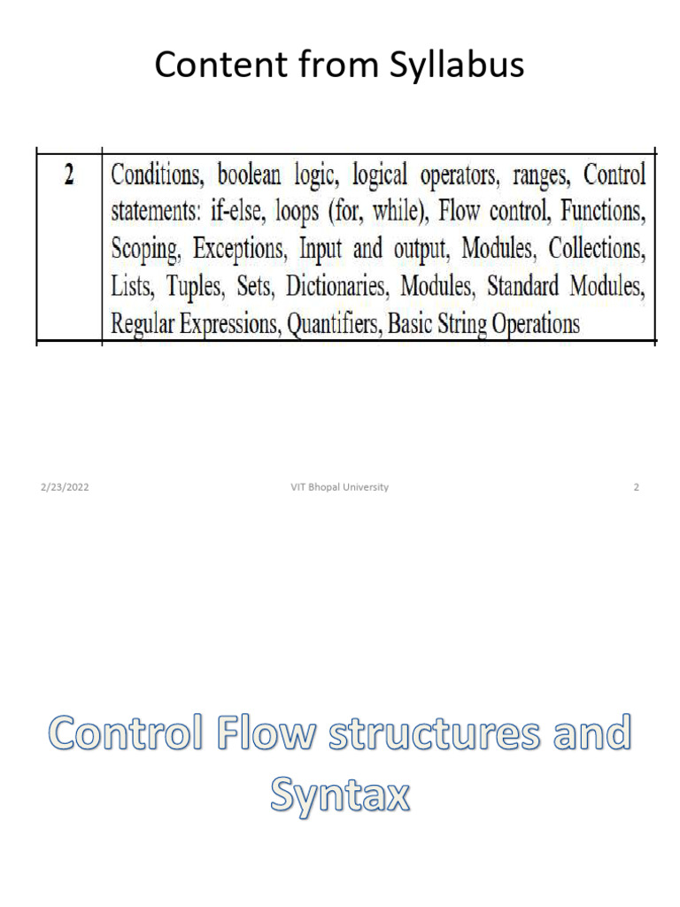 Unit 02 (1) | PDF | Parameter (Computer Programming) | Control Flow