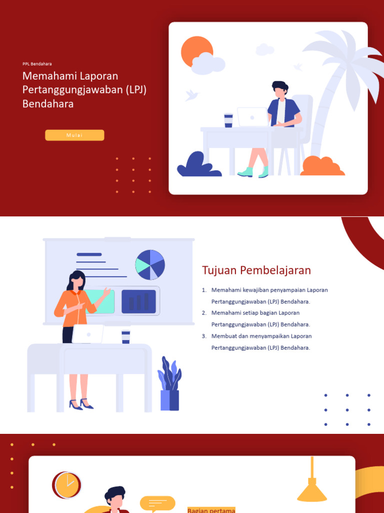 Penyusunan LPJ Bendahara Penerimaan | PDF