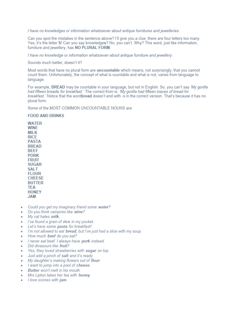 Plural Form of Words | PDF | Plural | Grammatical Number