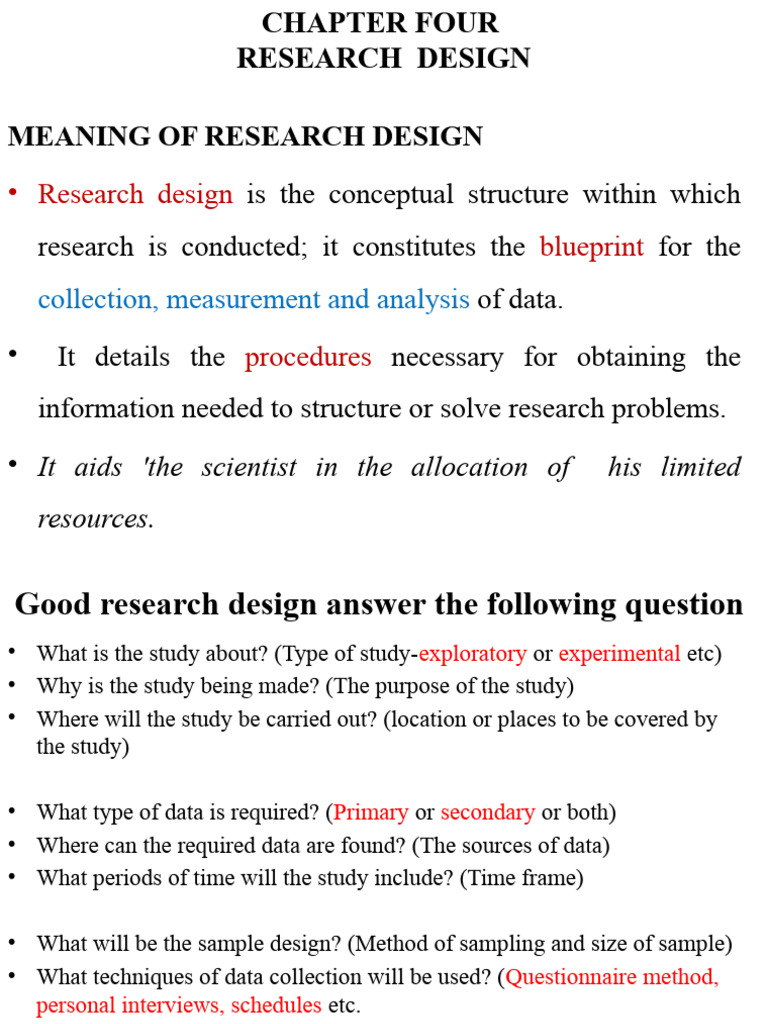 PPT Research Design | Download Free PDF | Causality | Dependent And ...