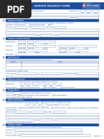Account Related Common Request Form | PDF | Cheque | Banks