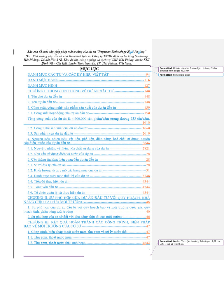 Báo Cáo Đề Xuất Gpmt-pegatron-Vsip | PDF