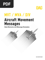 Aircraft Movement Message Guide | PDF | Air Traffic Control | Aviation
