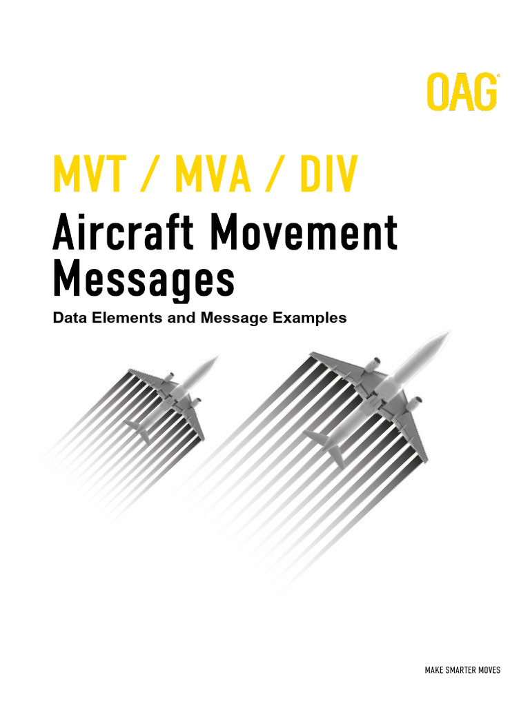 MVT MVA DIV Message Types and Examples | PDF | Airport | Information