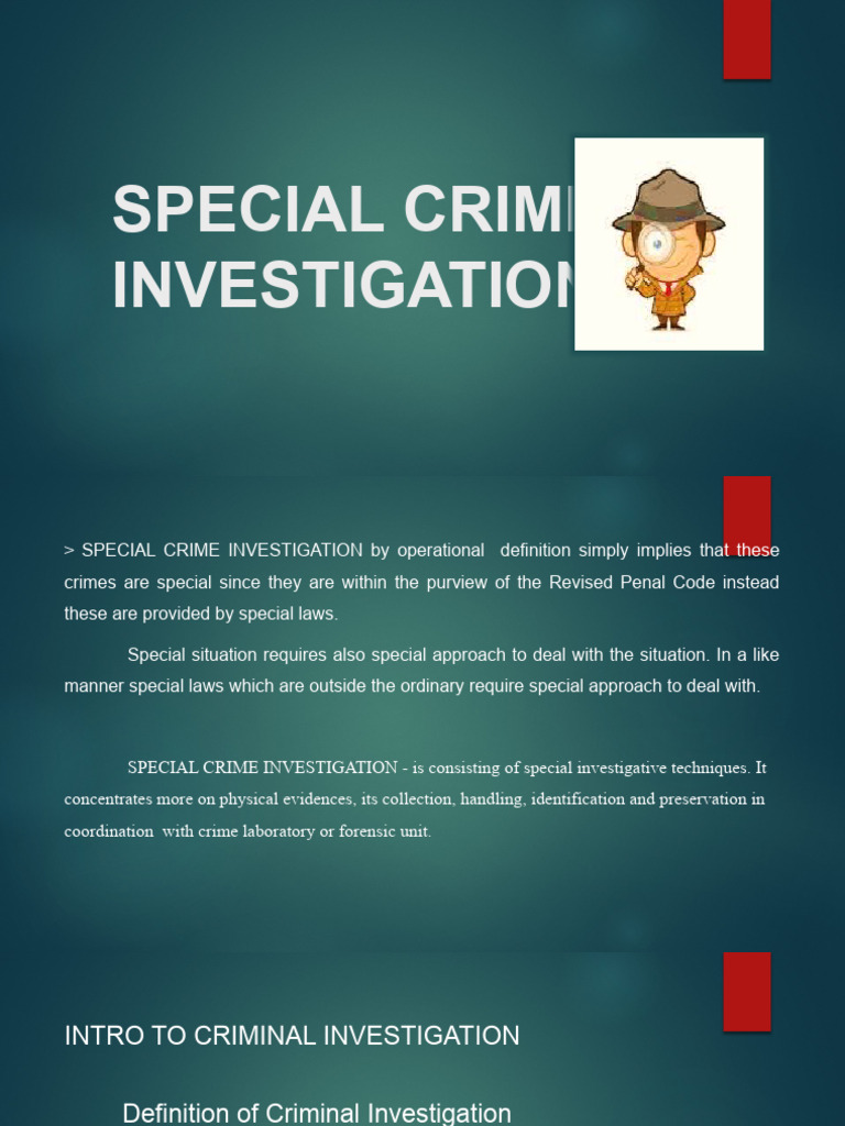 Crime Investigation Essentials | PDF | Confession (Law) | Arrest