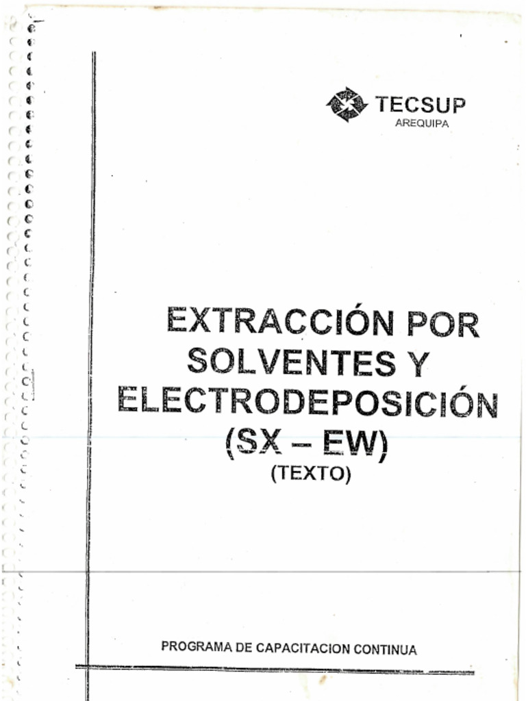 Curso Tecsup SX-EW PARTE 1 Pág. 1-21 | PDF
