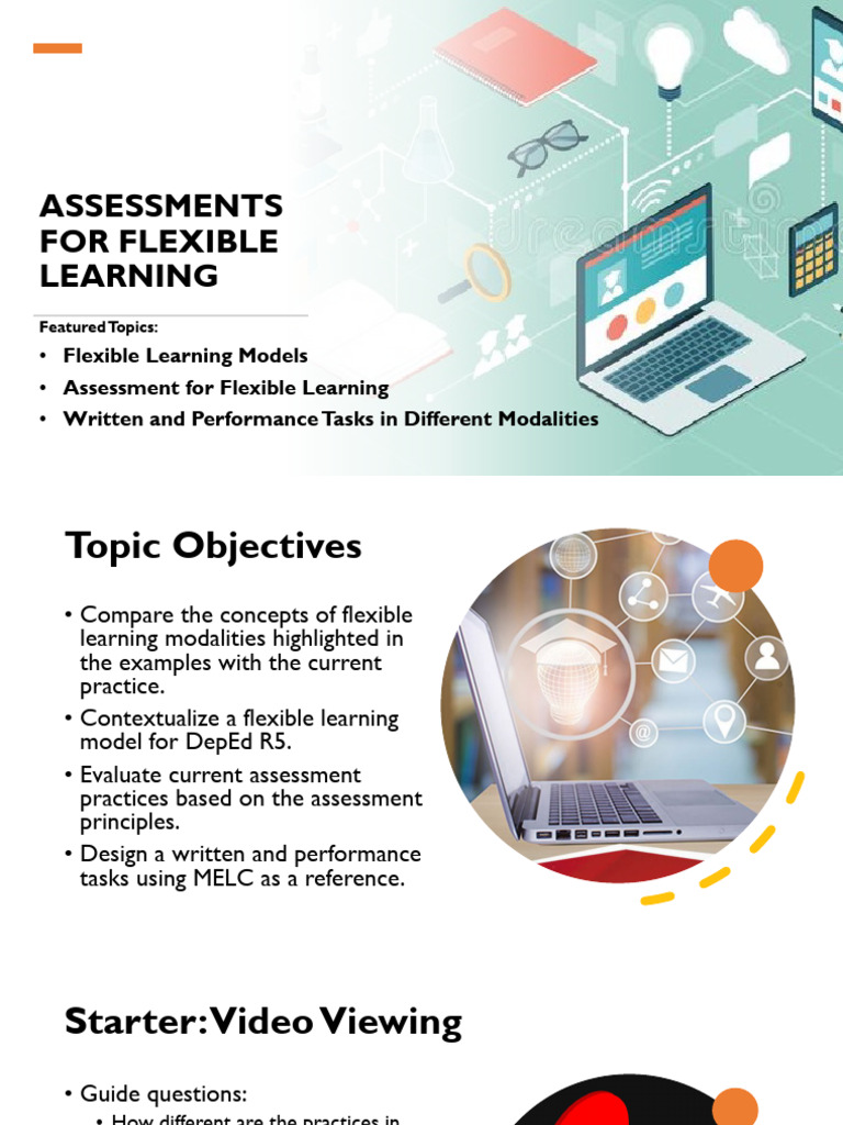 Assessment For Flexible Learning | PDF | Educational Assessment | Learning