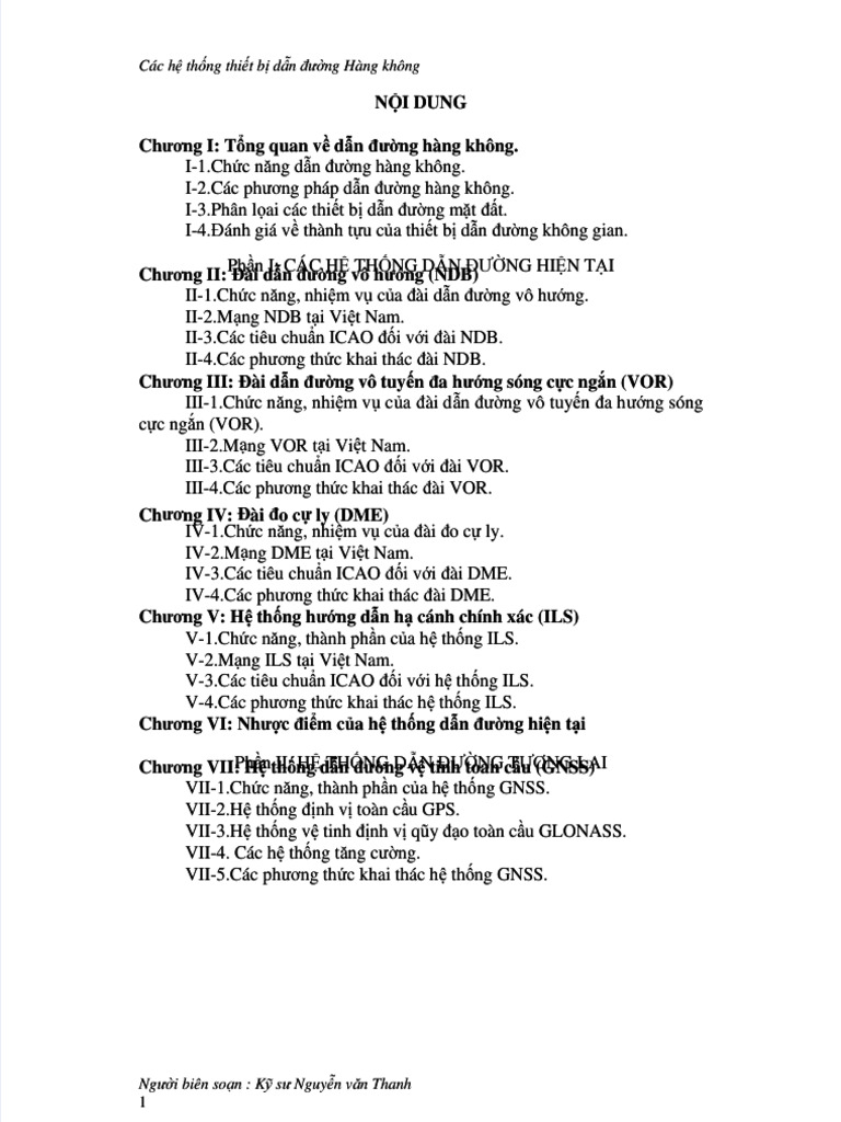 PDF He Thong Dan Duong Hang Khong Compress | PDF