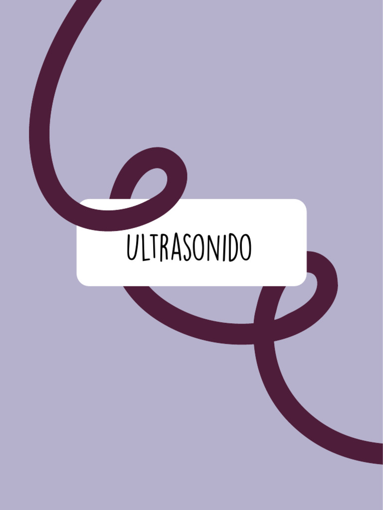 Ultrasonido | PDF | Sonido | Longitud de onda