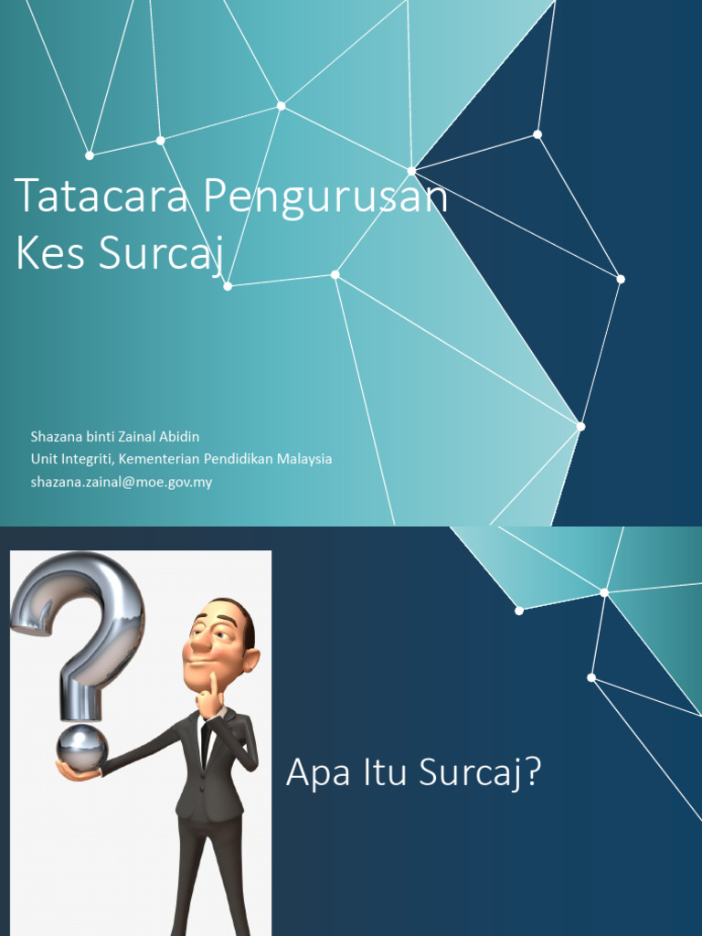 Taklimat Surcaj - MOF | PDF
