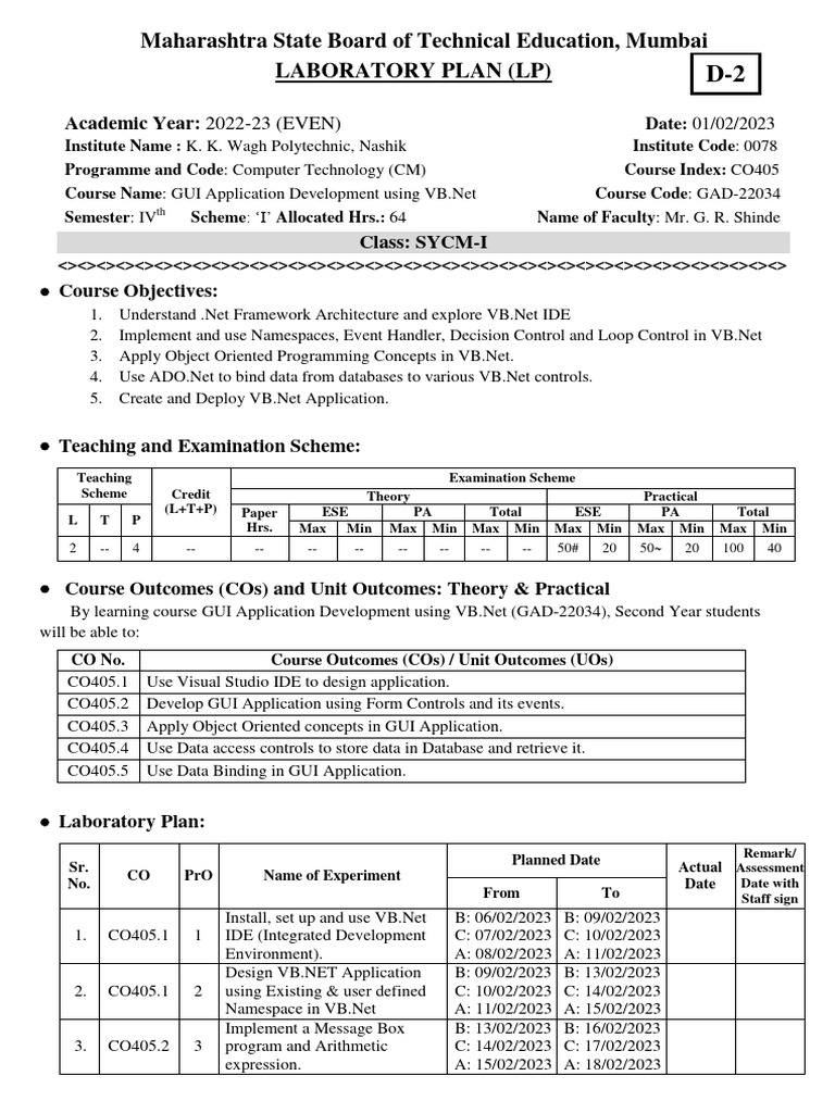 GAD D2 | PDF | Class (Computer Programming) | Programming Paradigms