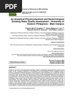 PNSDW 2017 Mandatory Parameters | PDF