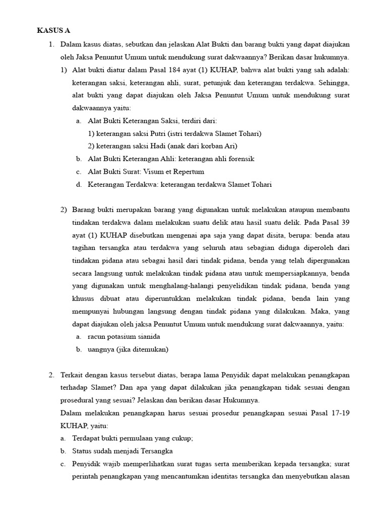 Jawaban Uas Hapid | PDF