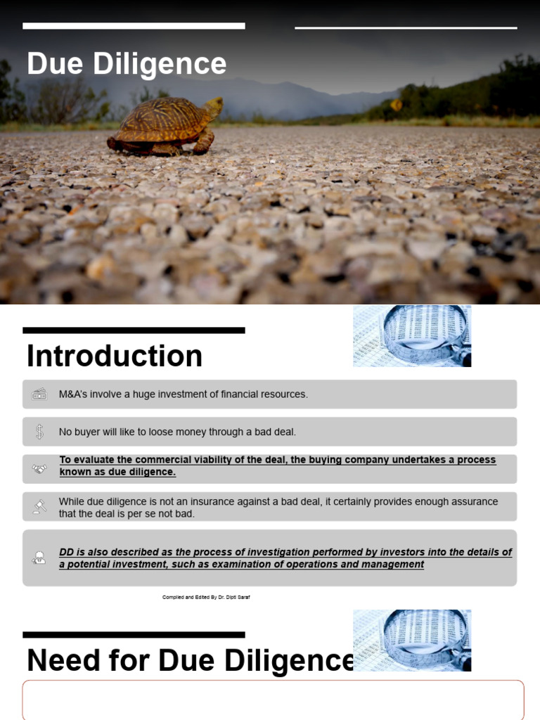 11-12 Due Deligence | PDF | Due Diligence | Intellectual Property