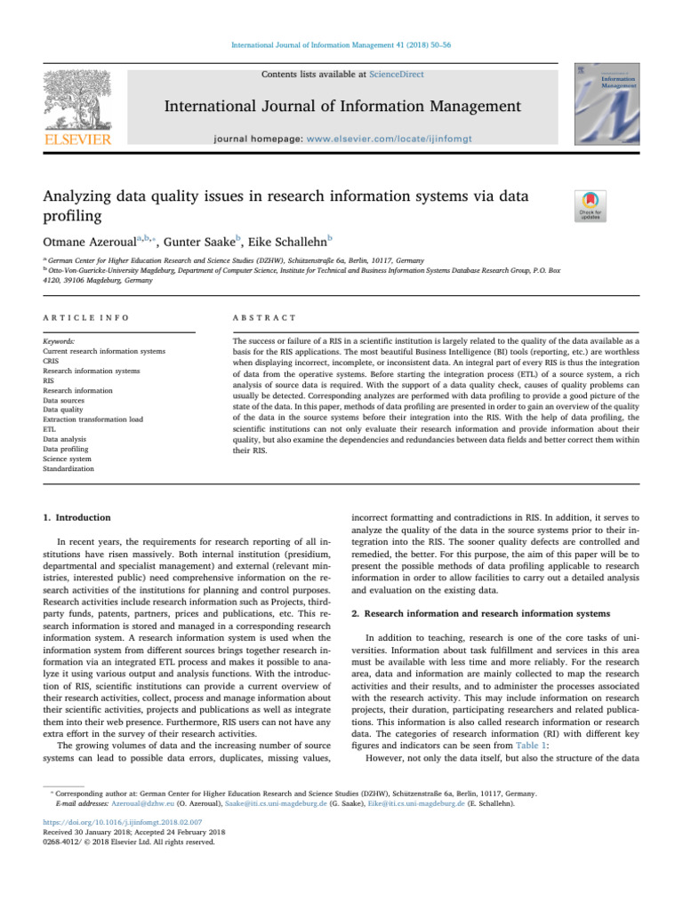 F1613 TarjomeFa English | PDF | Data Quality | Data