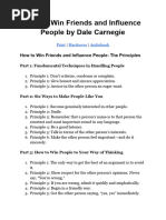 How To Win Friends and Influence People | PDF