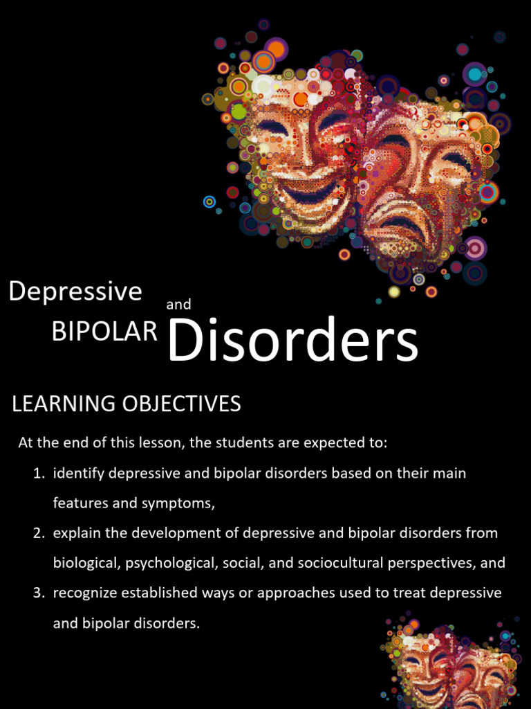 Chapter 5 Depressive and Bipolar Disorders | PDF | Bipolar Disorder | Major Depressive Disorder