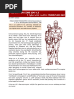 Cyberpunk Red Reference Sheets Fixed | PDF | Equipment | Firearms