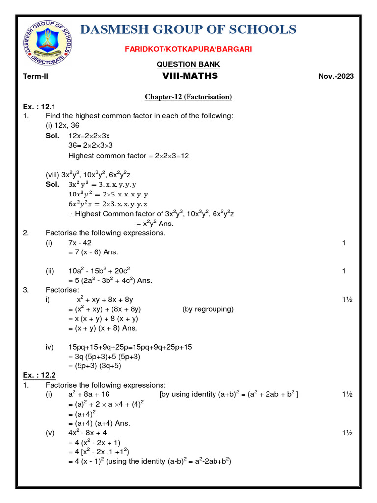 Math Math | PDF | Algebra | Mathematics