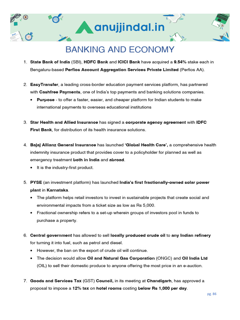 July 2022 Spotlight Final Lyst5800 | PDF | Reserve Bank Of India ...