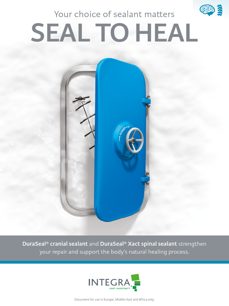 DURASEAL Dural Sealant System (International Code) | PDF | Diseases And ...