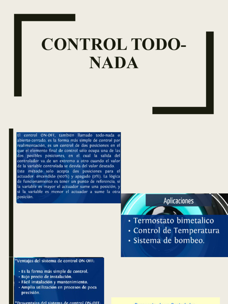 Tipos de CONTROL | PDF