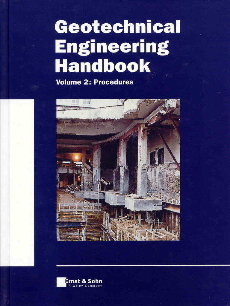 Geotechnical Engineering Handbook Vol 2 | PDF