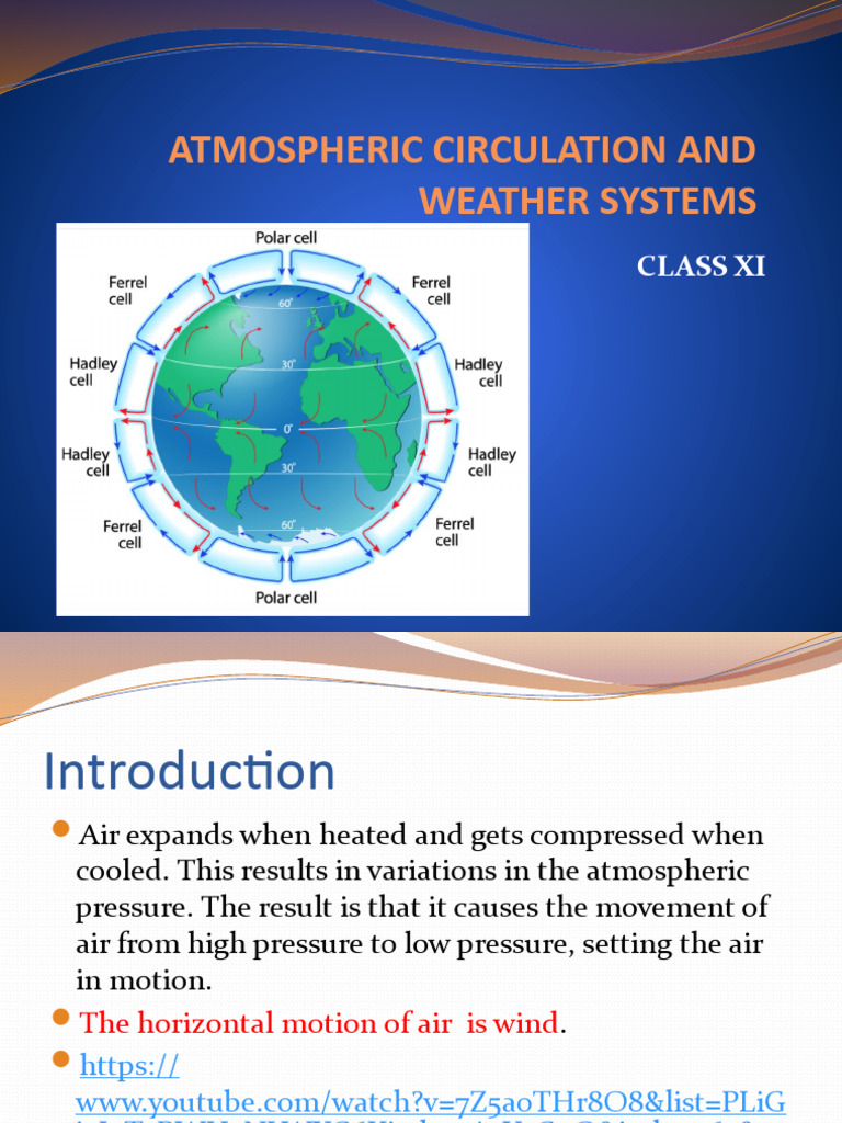 Atmospheric Circulation and Weather Systems | PDF | Atmospheric ...