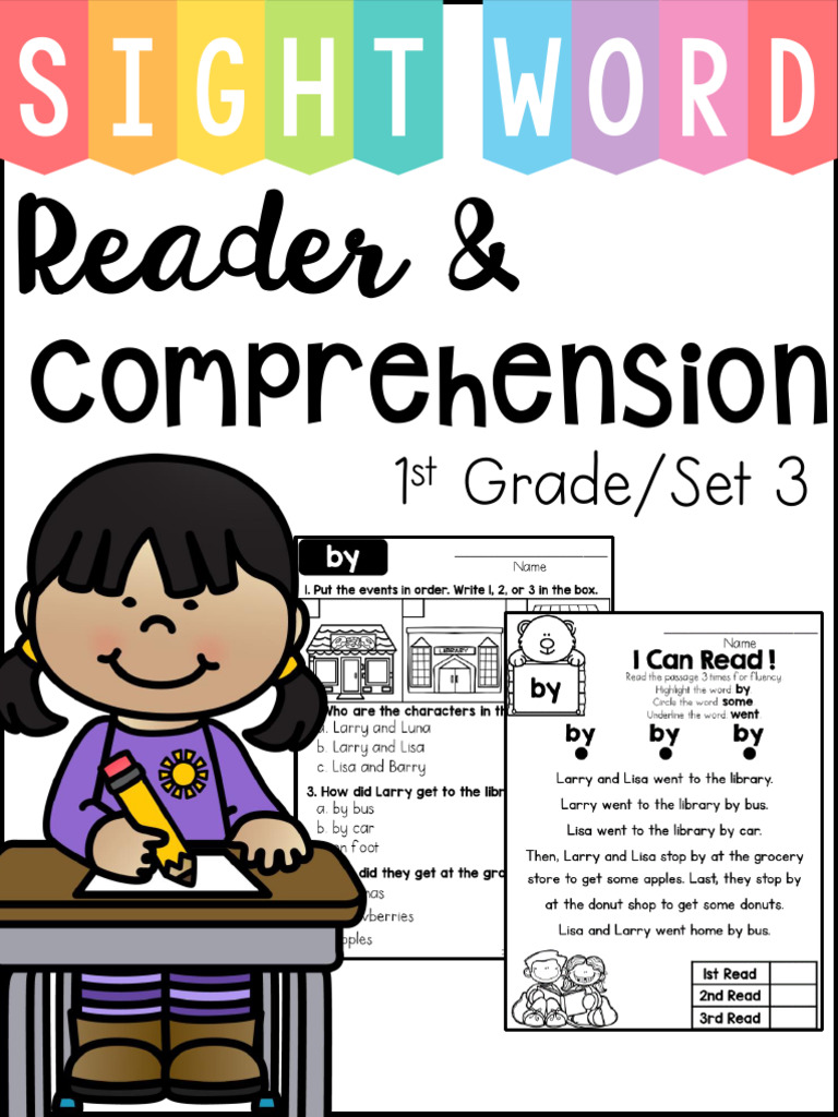 Grade 1 Sight Word Reader Set 3 | PDF | Reading Comprehension