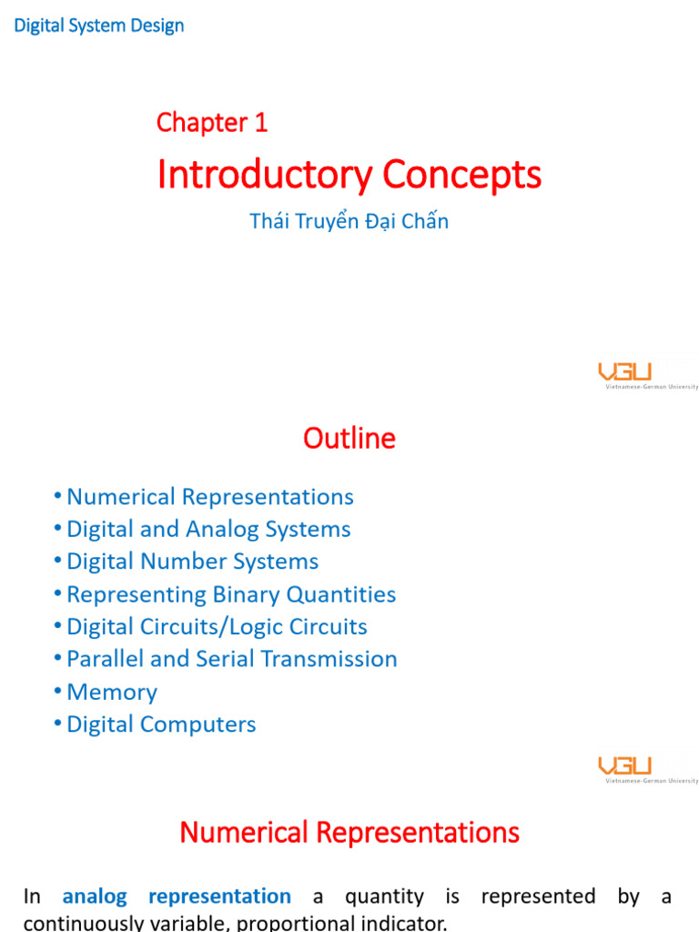 ch1 Introductory Concepts | PDF | Digital Signal | Electronic Circuits