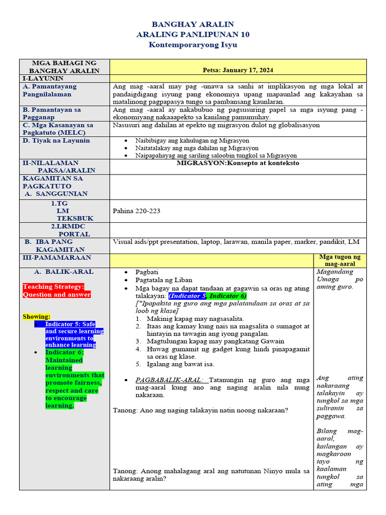 Lesson Plan CO2 | PDF