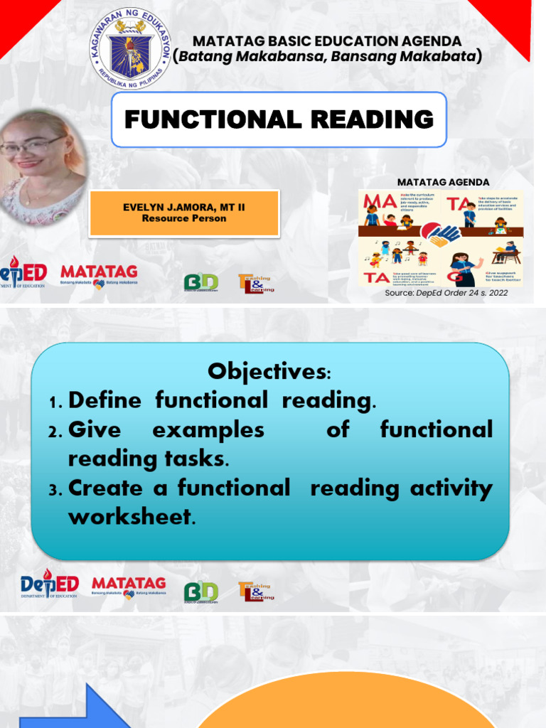 Functional Reading (Amora) | PDF | Reading Comprehension | Learning