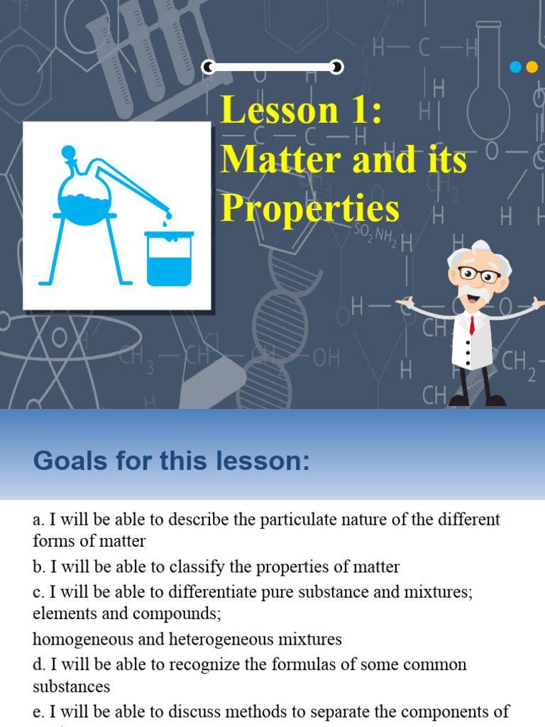 Understanding Matter and Its Properties | PDF | Mixture | Chemical ...