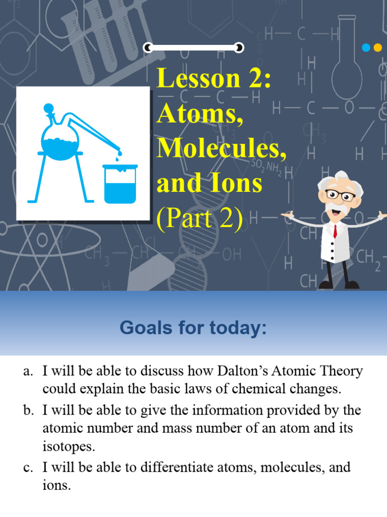Atoms, Molecules, and Ions Part 2 | PDF | Atoms | Isotope