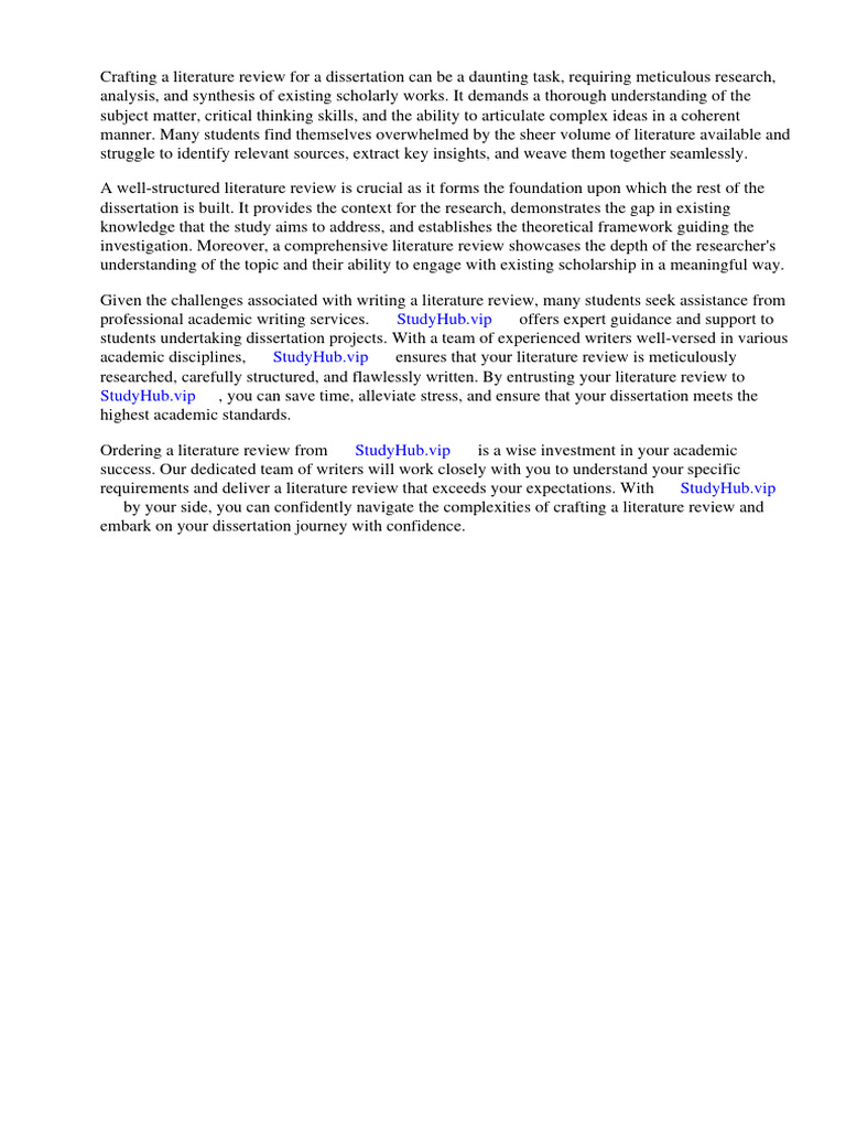 Literature Review Dissertation Structure | PDF | Literature Review ... Literature Review Dissertation Structure | PDF | Literature Review ...