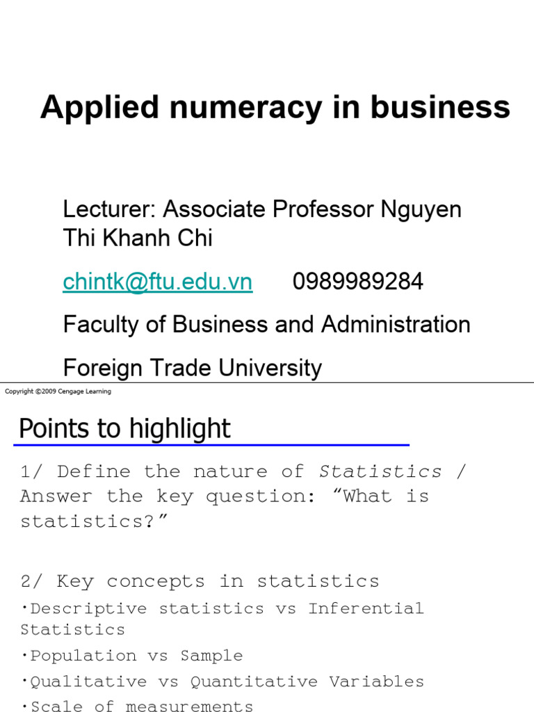 Chapter 1 | PDF | Statistics | Level Of Measurement