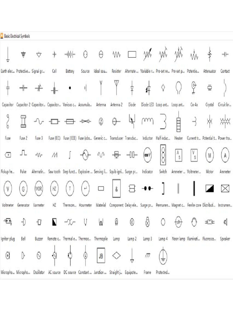 Eletrical Symbol | PDF