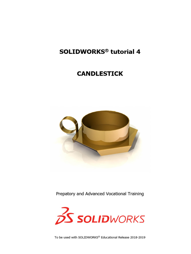 SolidWorks Tutorial 4 For Prepatory and Advanced Vocational Training ...