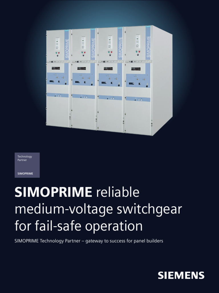 SIMOPRIME Medium-Voltage Switchgear Solutions | PDF | Fuse (Electrical ...