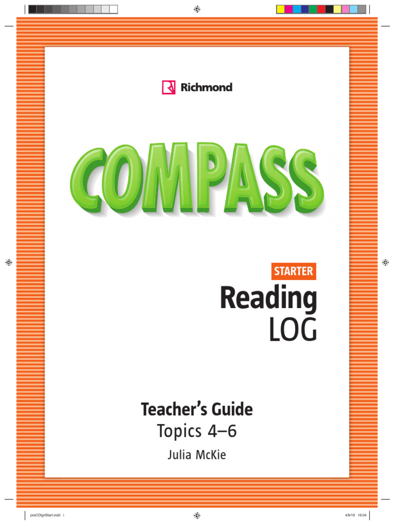 Compass Starter Reading Log TG Topics 4-6 | PDF | Reading Comprehension | Human Communication