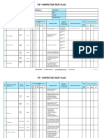 Itp Format | PDF | Quality Assurance | Specification (Technical Standard)
