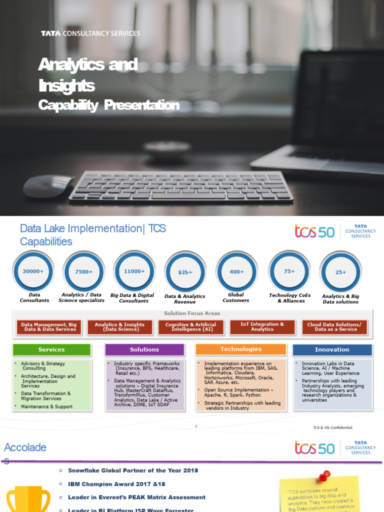TCS AnI Presentation _ Vodafone -Idea Big Data RFP_v1.4-converted | PDF | Microsoft Azure ...