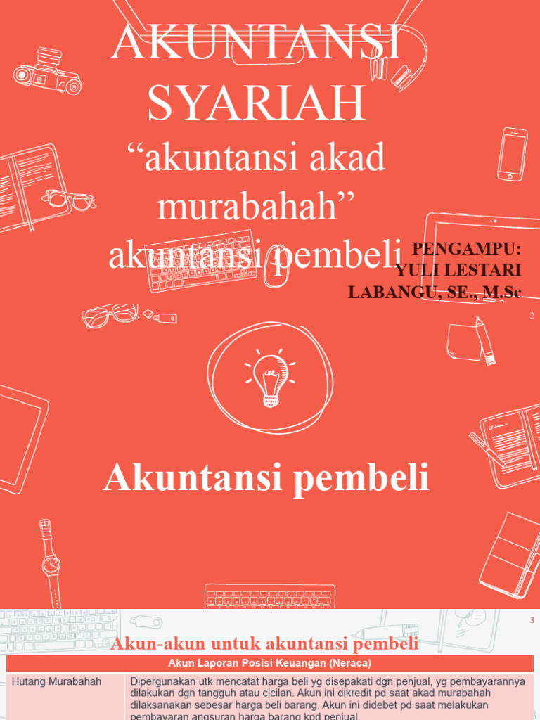 Akad Murabahah - (Lanjutan - Akuntansi Pembeli) | PDF | Bisnis ...