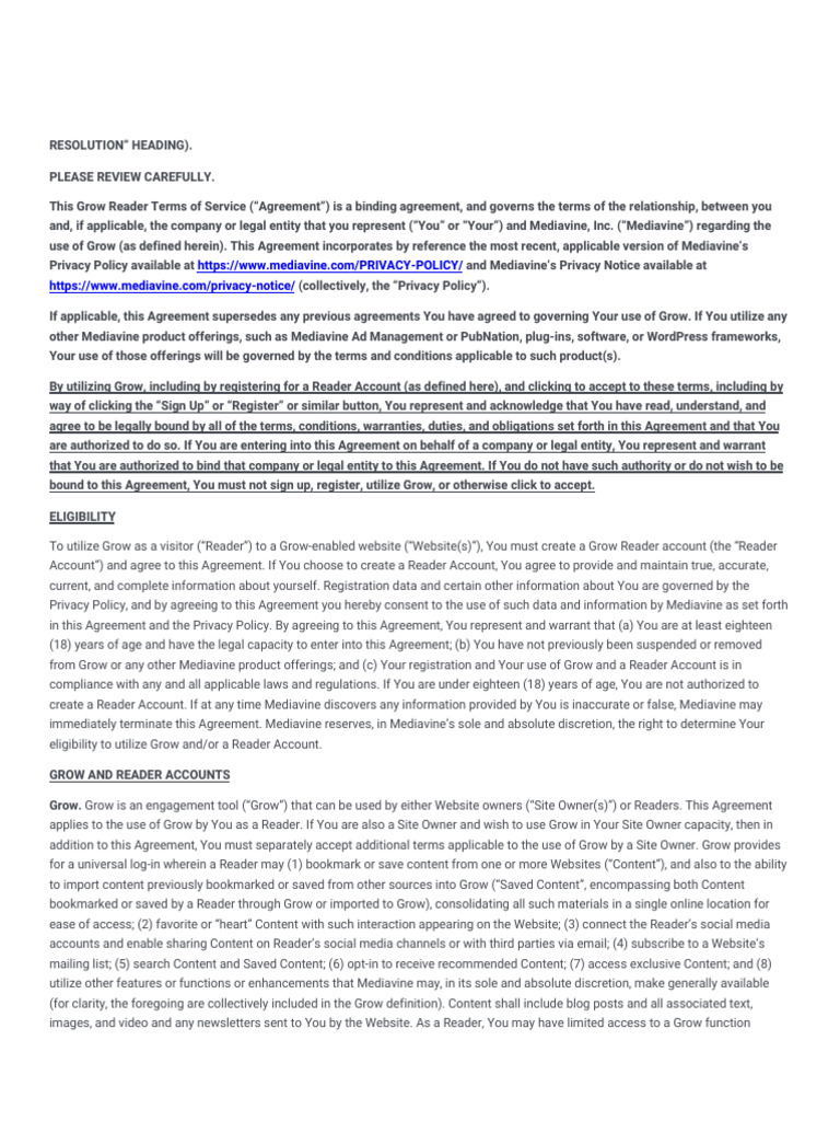 User Tos | PDF | Indemnity | Arbitration