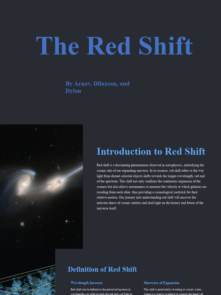 Red Shift | Download Free PDF | Redshift | Big Bang