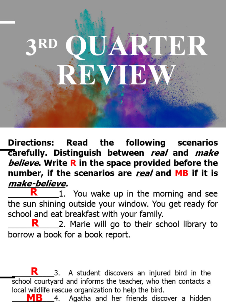 3rd Quarter Review | PDF | Propaganda