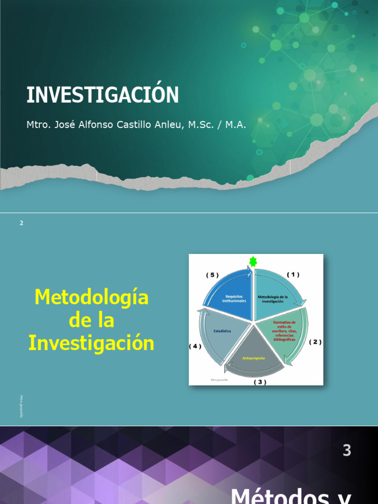 E. M Todos y T Cnicas 2024 JAC | PDF | Razón | Metodología