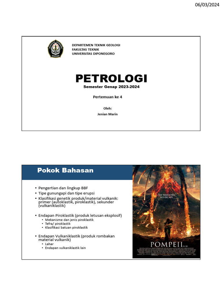3 BBF - Petrologi | PDF
