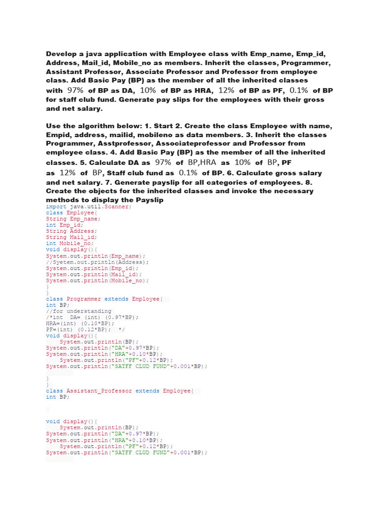Exp 3 | PDF | Area | Method (Computer Programming)